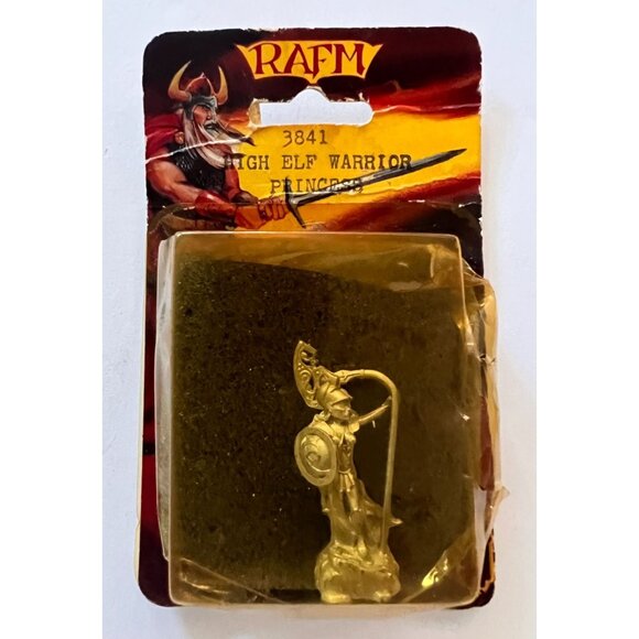 RAFM | Other | Rafm 384 High Elf Warrior Prince 25mm Fantasy Miniature ...